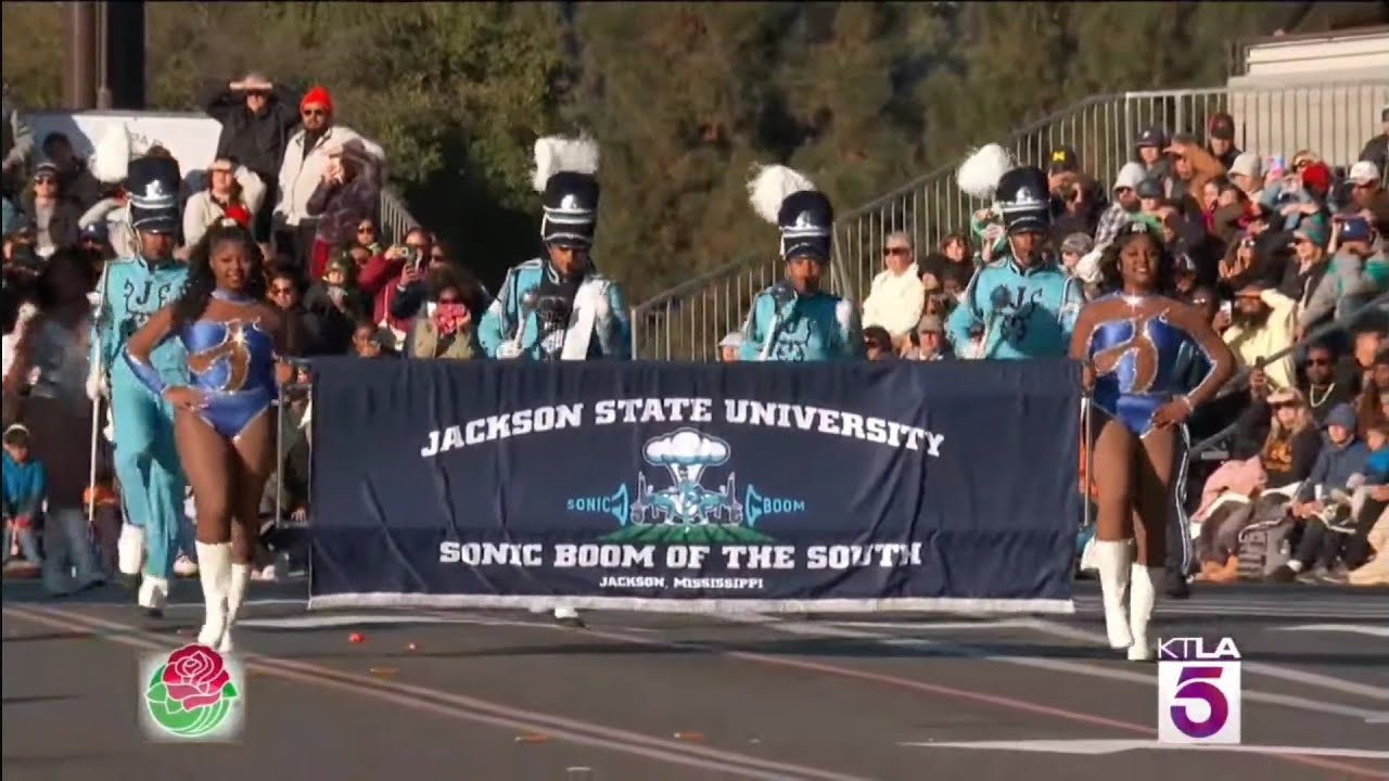 Jackson State University Marching Band Rose Parade 2025 源 Youtube