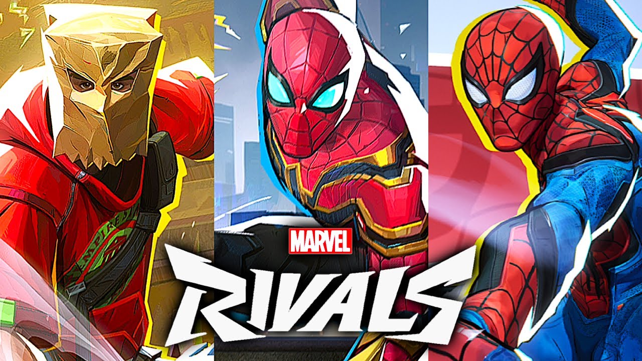 Marvel Rivals All Spider Man Abilities Skins Emotes Intros Mvp
