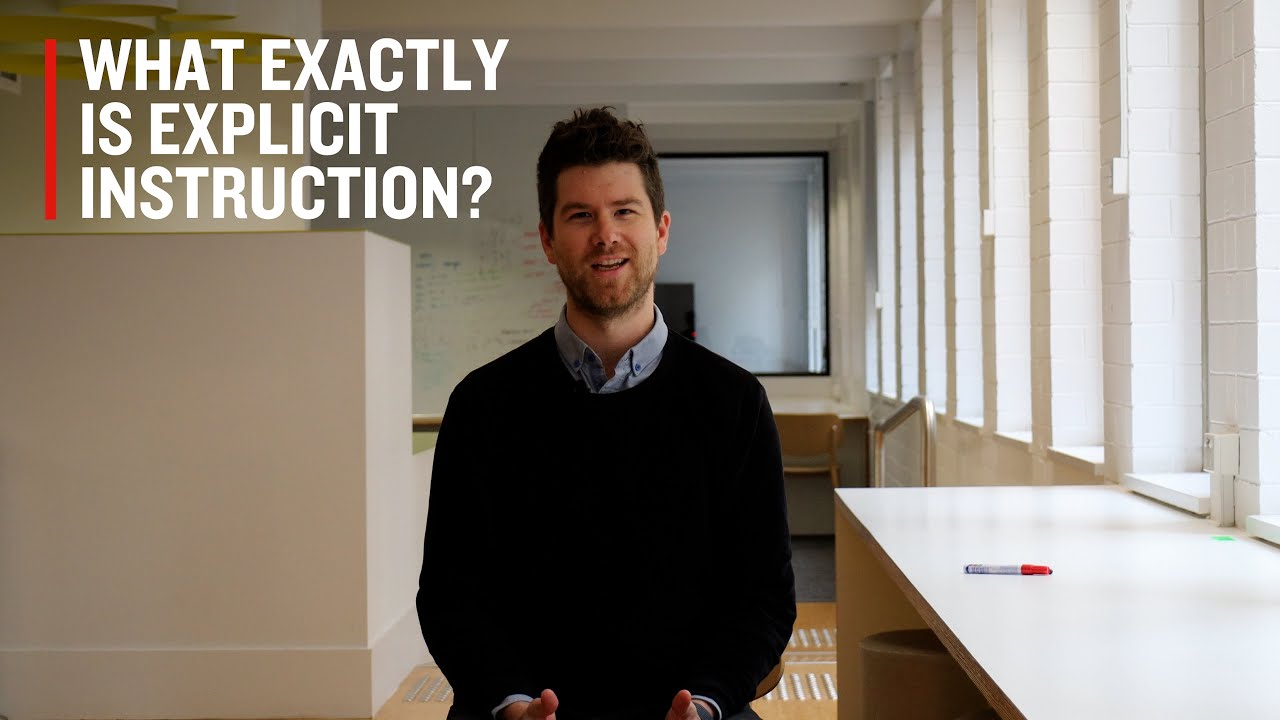 Explicit Teaching Explainer Youtube