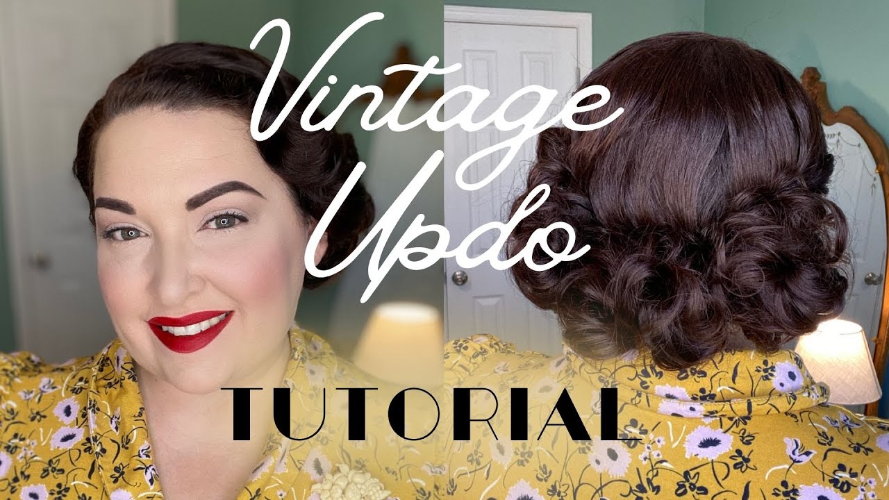1930s Hair Updo Tutorial My New Favorite Hairstyle Tutorial
