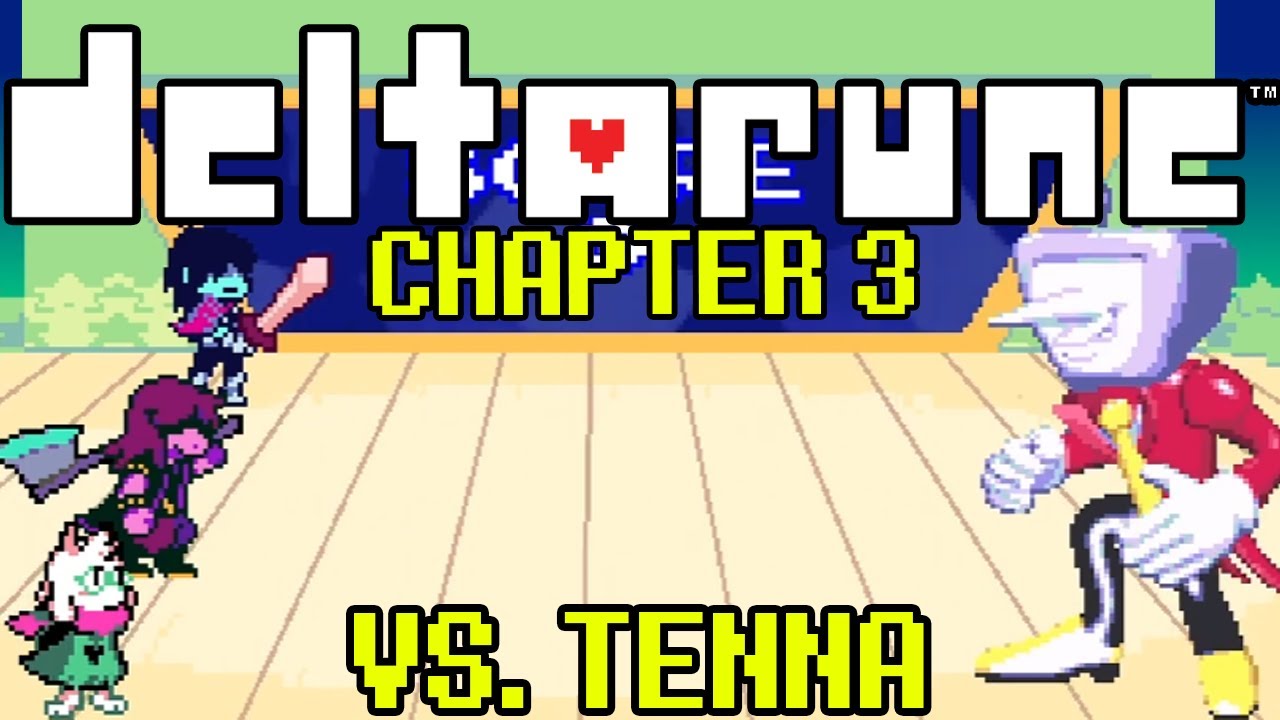 Tenna Final Boss Fight Deltarune Chapter 3 Youtube