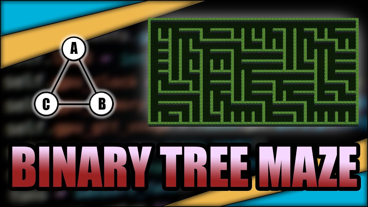 Binary Tree Maze Generation Explained Youtube