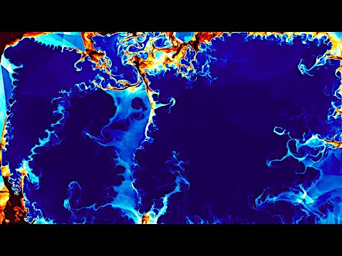 Chaotic Instability Fluid Dynamics Simulation 4k 60fps Youtube