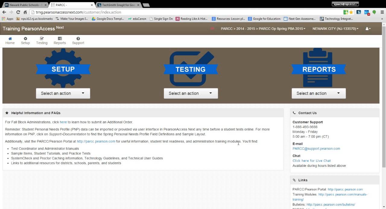 Pearsonaccess Next Test Administrator Intro Youtube