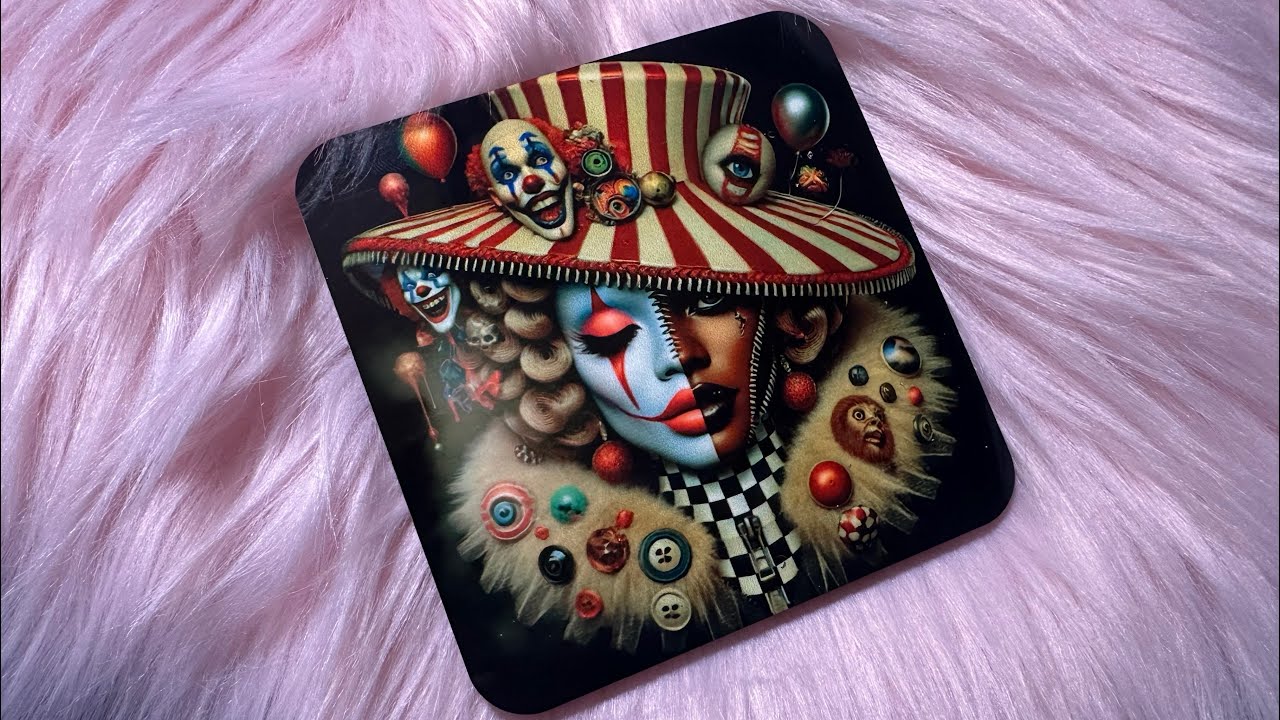 Let S Sublimate A Halloween Cork Coasters Youtube