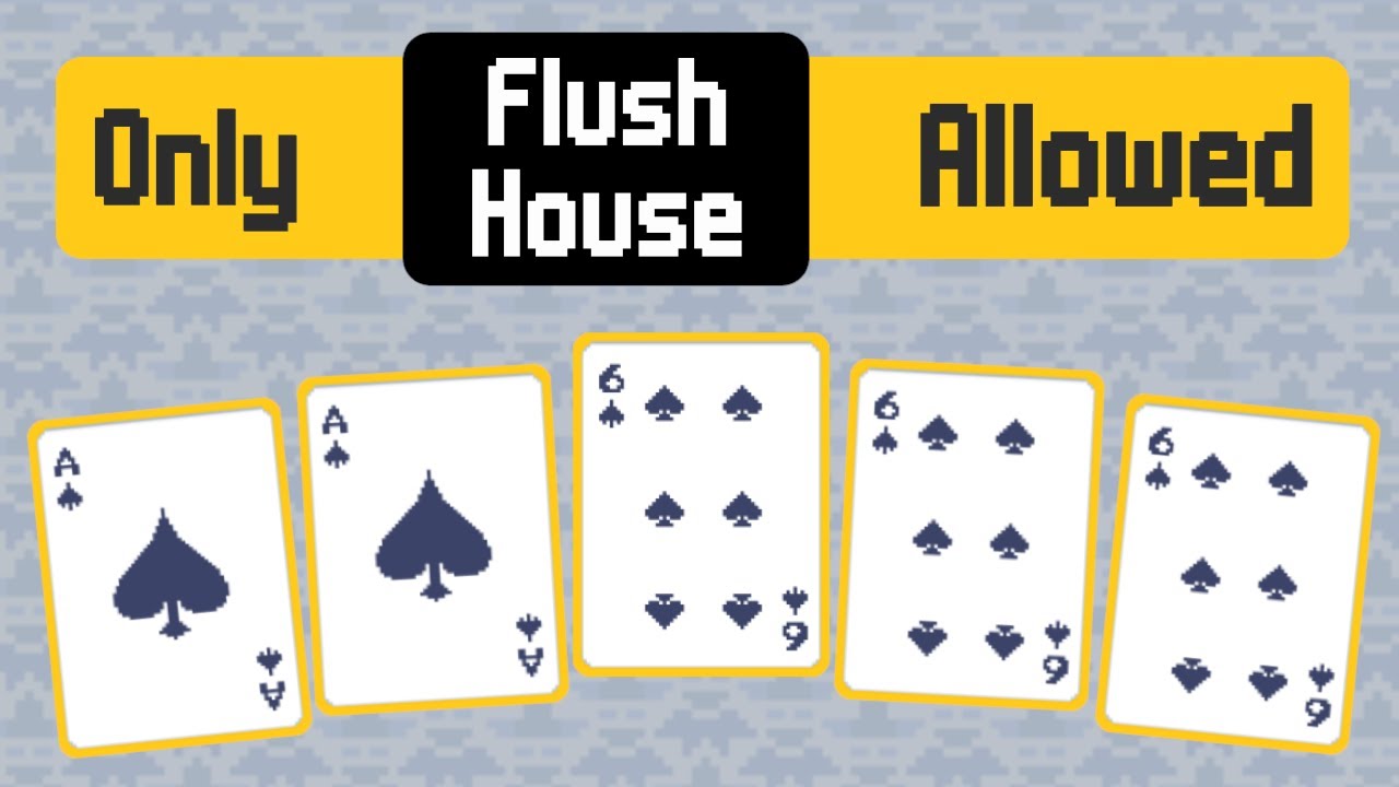 Flush House Only No Other Hands Allowed Youtube