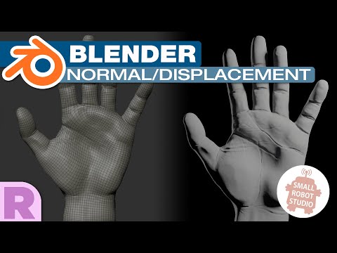 Blender Renderman Normal Displacement Map Tutorial Youtube