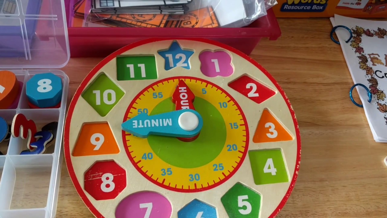 Preschool Workboxes What S Inside Week 4 Youtube