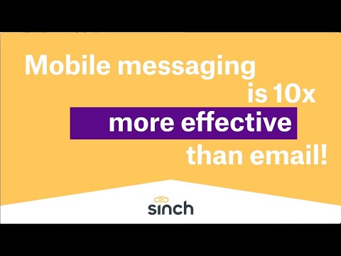 Mobile Messaging Is 10x More Effective Than Email Youtube