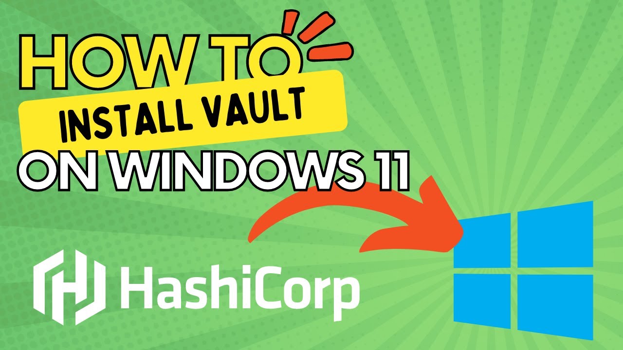 Install Hashicorp Vault On Windows 11 Youtube