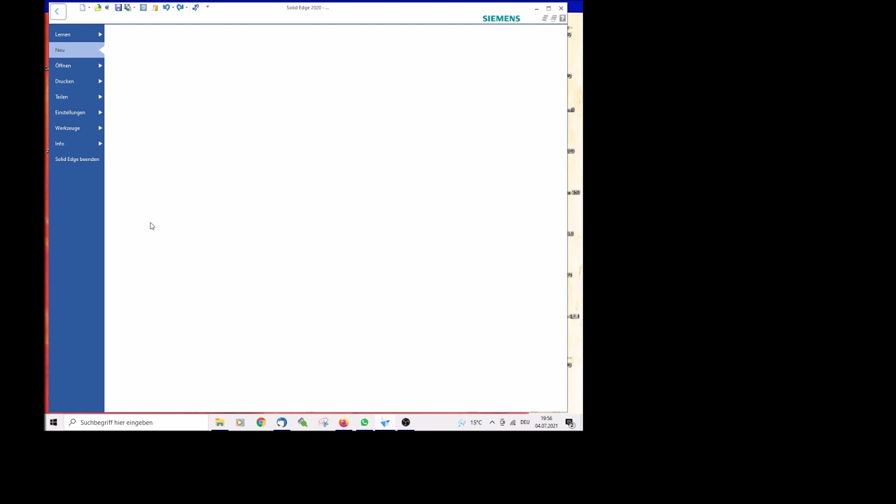 Solid Edge Tutorial 24 Vom Part Zum Assembly Youtube
