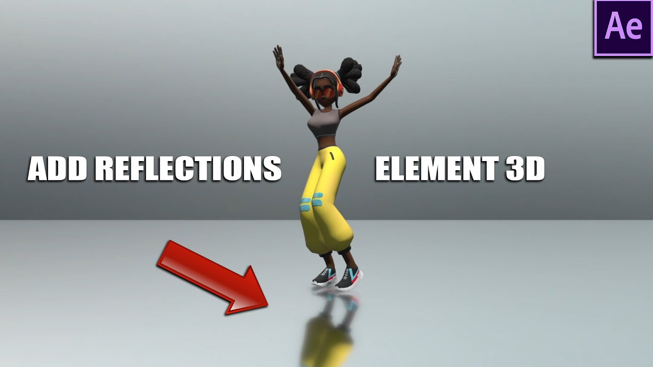 Add Reflections In Element 3d After Effects Tutorial Youtube