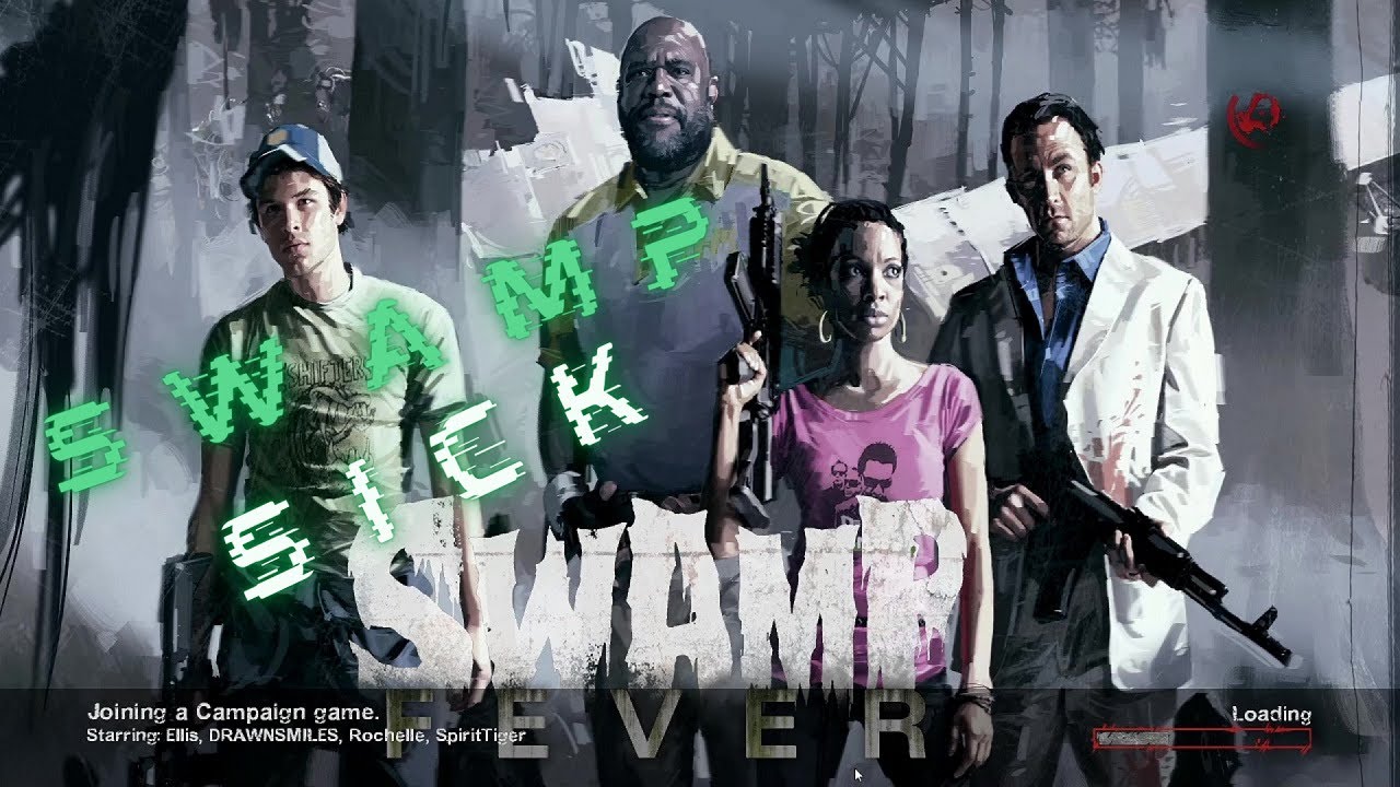 Left For Dead 2 Swamp Fever Campaign Swamp Sick Youtube