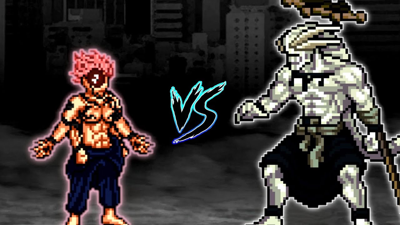 Sukuna Era Heian 4 Arms New Vs Mahoraga In Jump Force Mugen Youtube