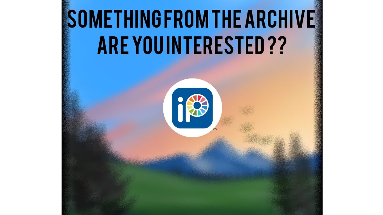 How To Draw A Landscape Ibispaint Youtube