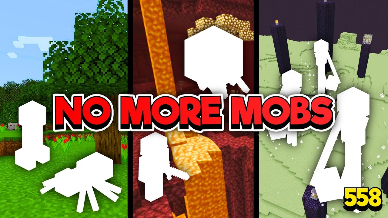 How To Mob Proof The 3 Minecraft Dimensions Youtube