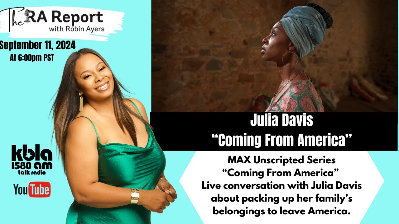 Coming From America Star Julia Davis Joins The Ra Report For A