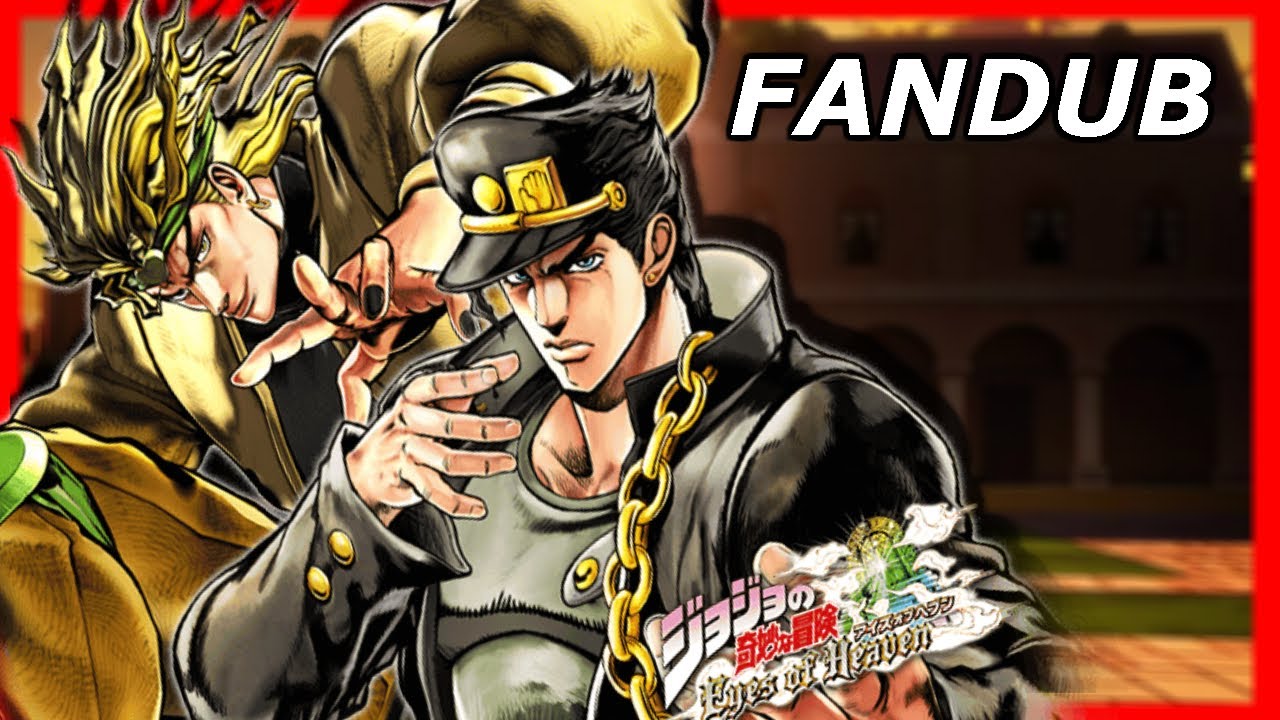 Jotaro Vs Dio Fan Dub Jojo Youtube