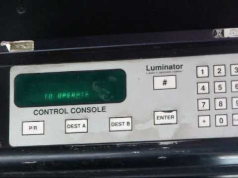 Luminator Destination Sign Malfunction Gen Fail Youtube