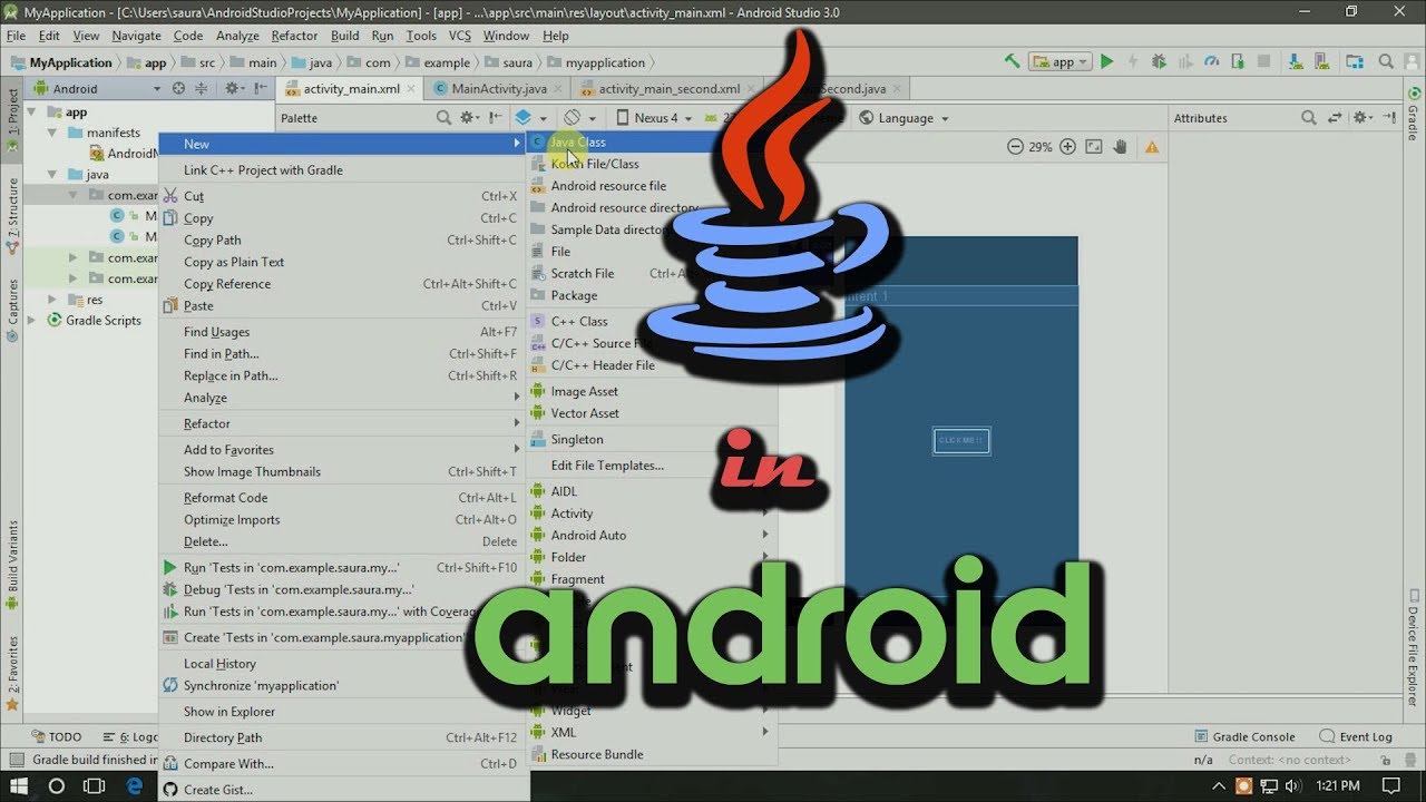 How To Run Java Programs In Android Studio Youtube