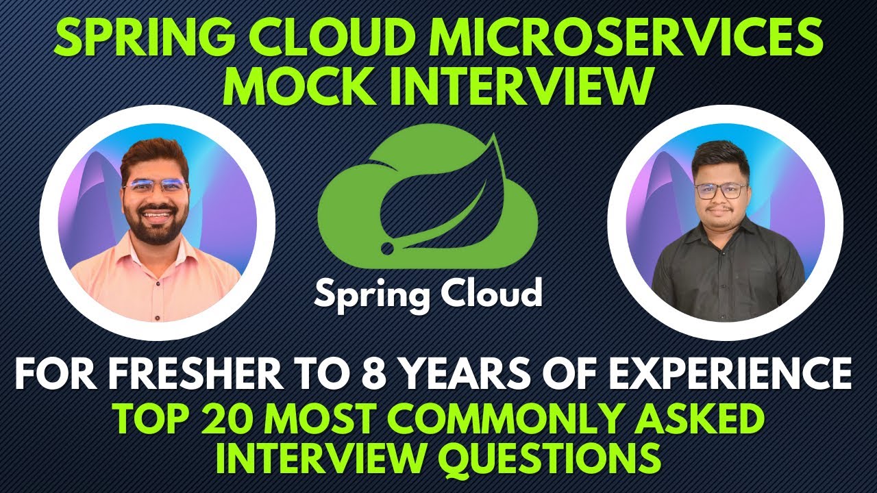 Spring Cloud Microservices Mock Interview Devbyteschool Youtube