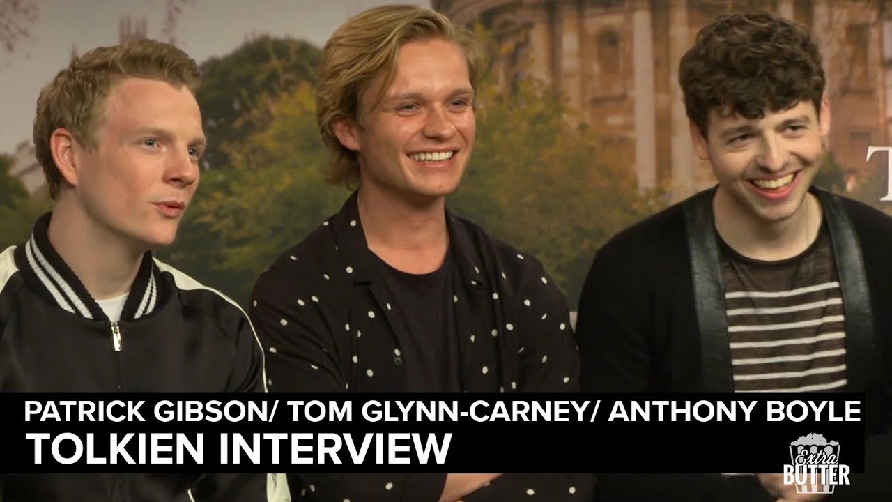 Tolkien Interview Patrick Gibson Tom Glynn Carney And Anthony