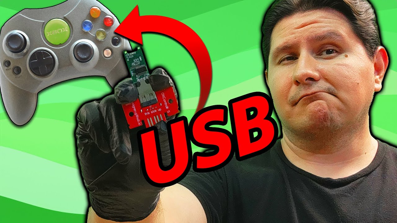 Easy Usb Port Mod For The Og Xbox Controller Youtube