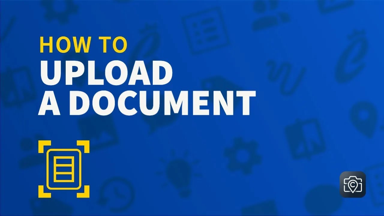 How To Upload A Document Youtube