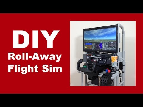 Diy Roll Away Flight Simulator Youtube