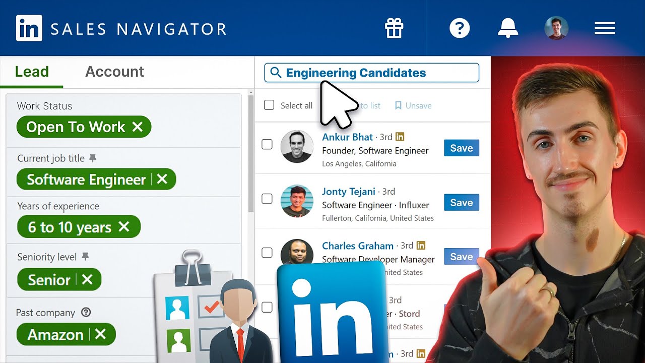 How To Use Linkedin Sales Navigator For Recruiting Find Top Candidates