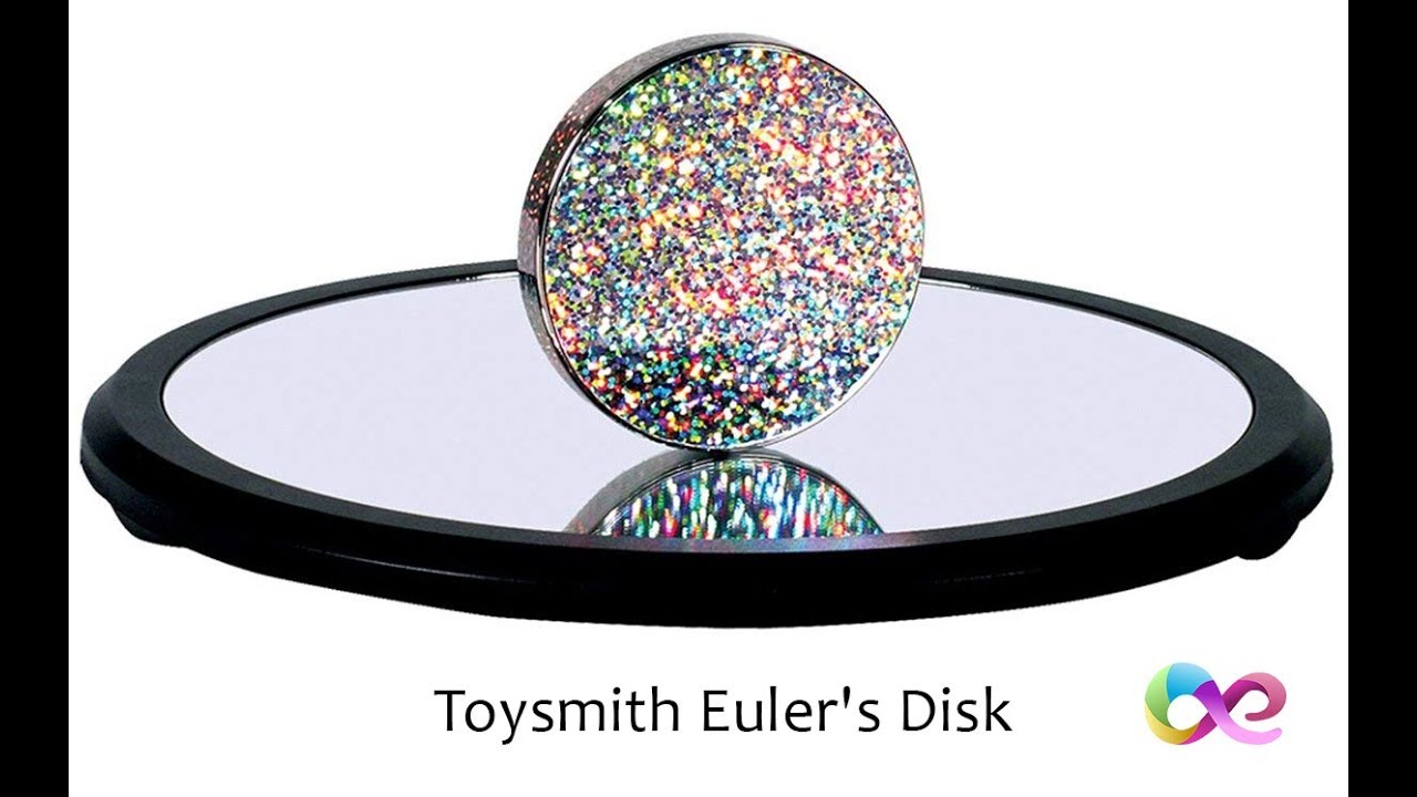 Toysmith Euler S Disk Bedazzling Spinning Toy Youtube