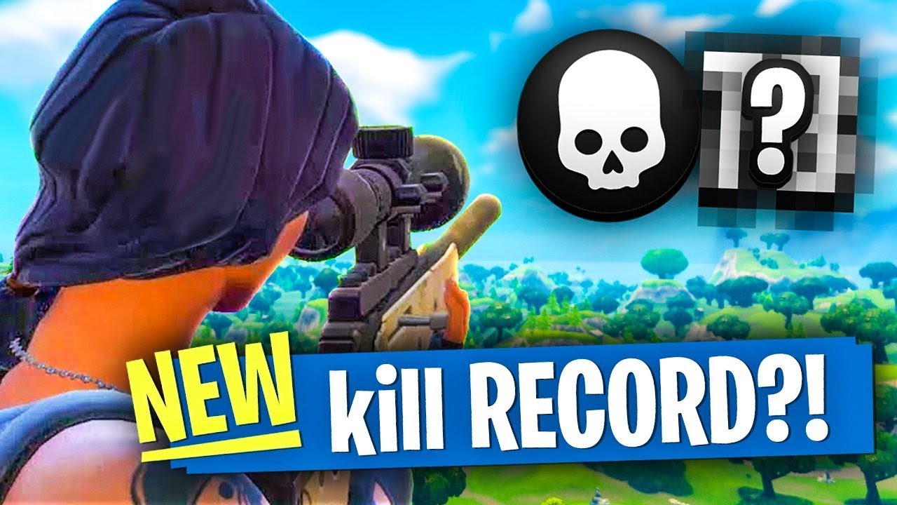 My New Kill Record Fortnite Battle Royale Youtube