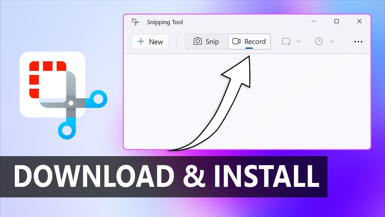 Cara Install Snipping Tool Baru Windows 11 Youtube