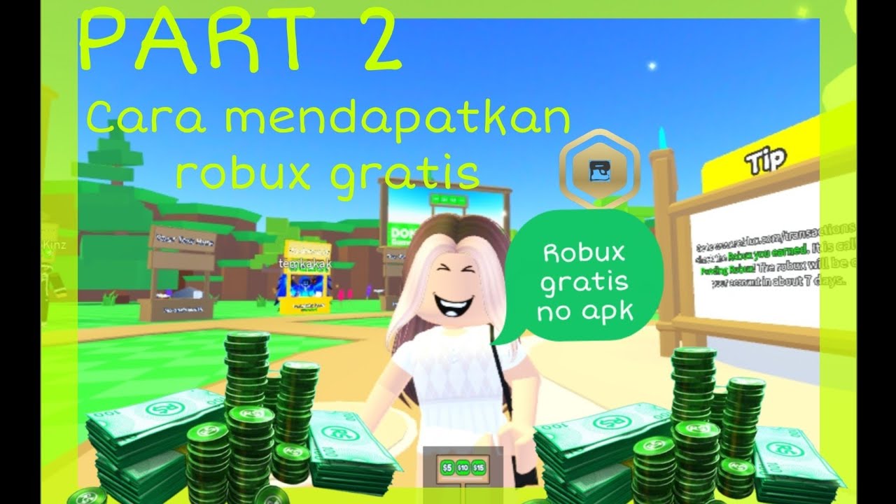 Part 2 Cara Mendapatkan Robux Gratis ёяынёяын Youtube