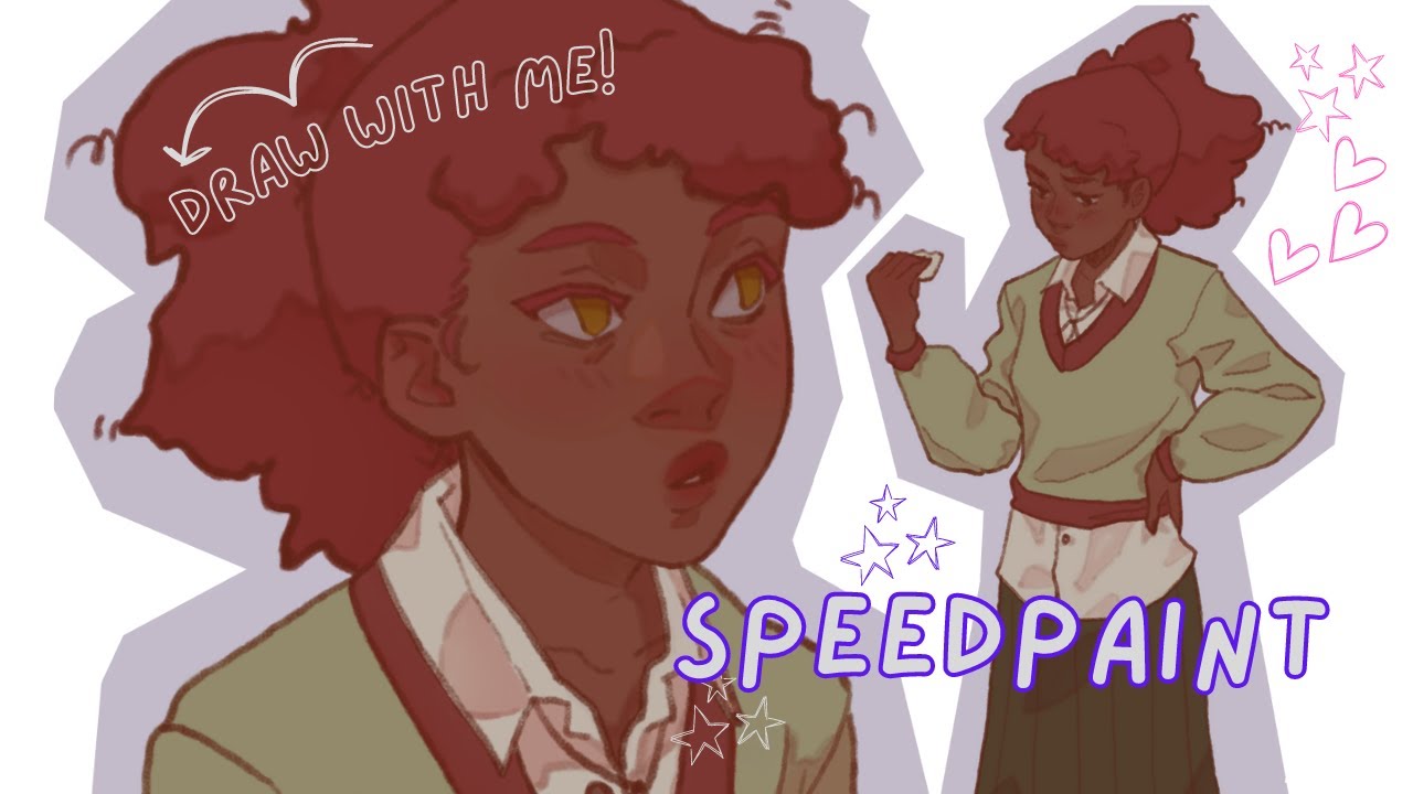 Redesigning My Oc Speedpaint Youtube