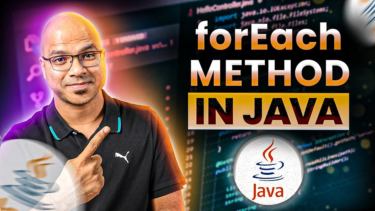 97 Foreach Method In Java Youtube