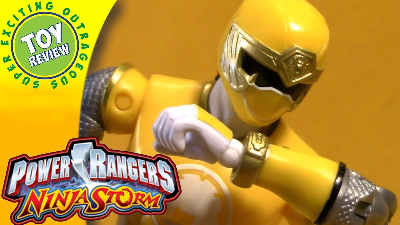 Power Rangers Legacy Collection Ninja Storm Yellow Ranger Play With
