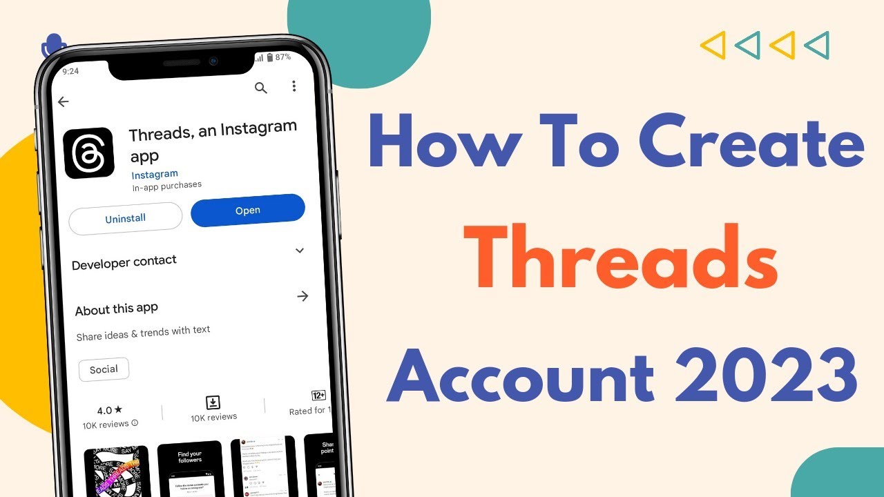 Step By Step Guide Creating A Threads Account In Minutes Youtube