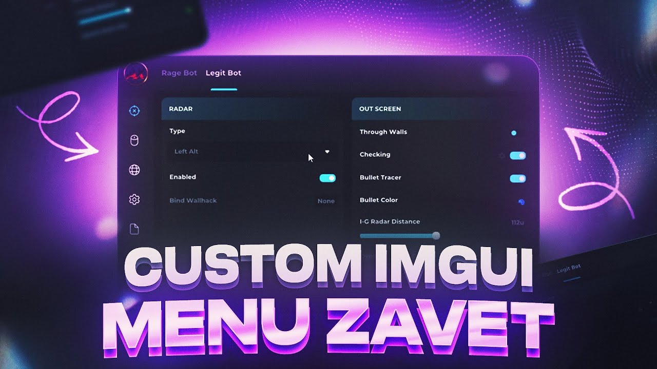 Custom Imgui Menu Zavet Imgui Menus Youtube
