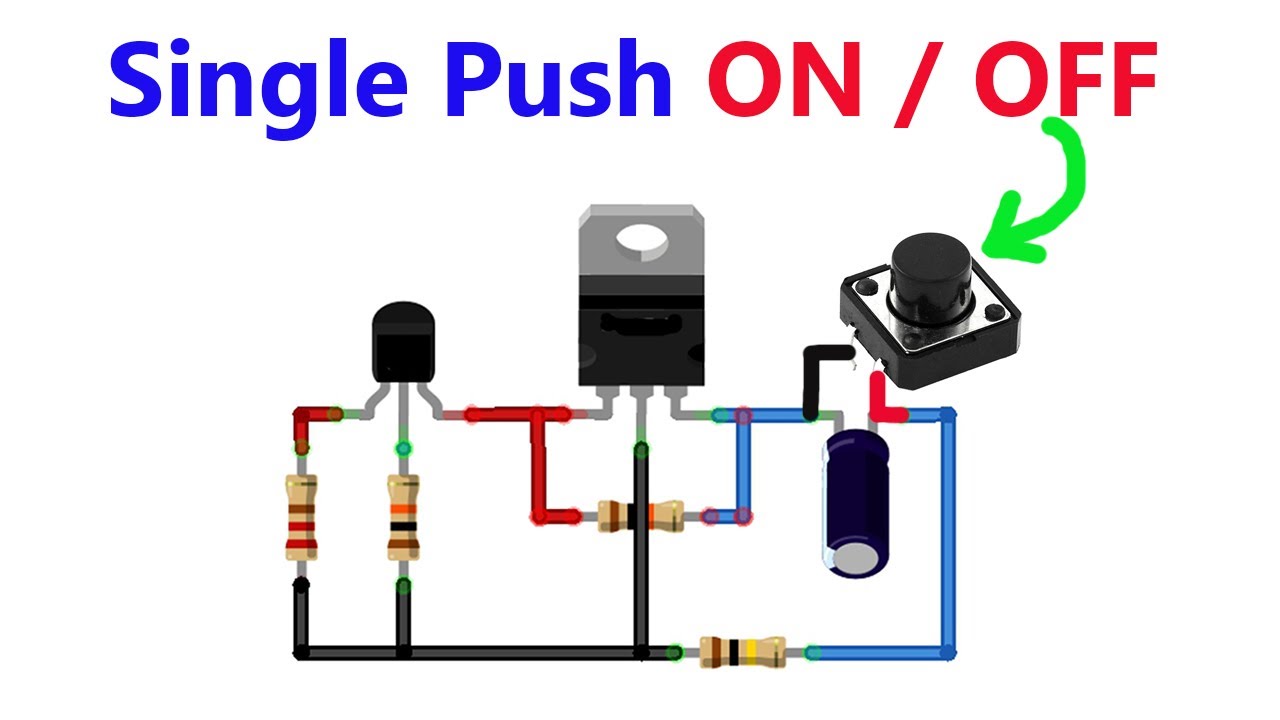 Push Button Switch Circuit