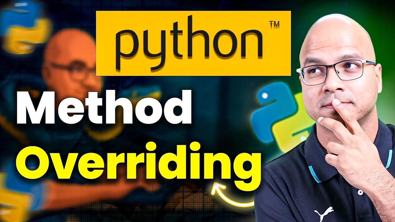 51 Method Overriding In Python Youtube