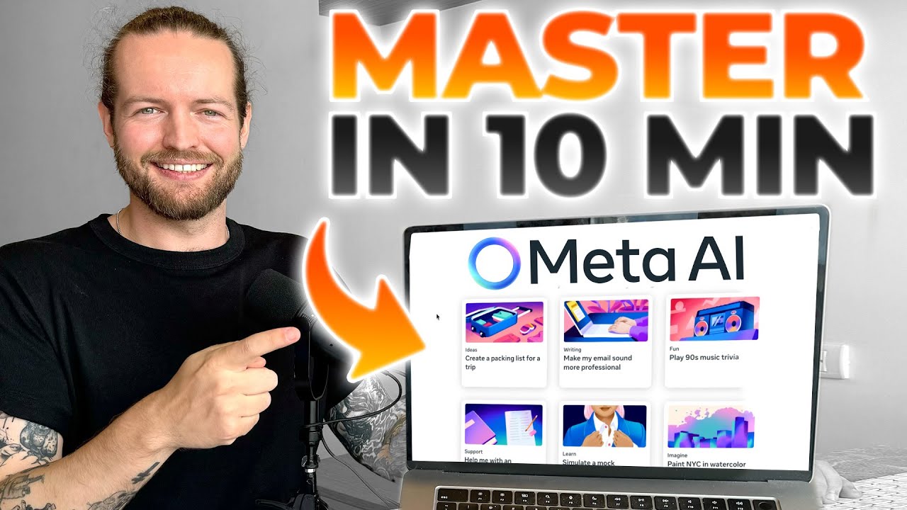How To Use Meta Ai For Beginners In 2024 Even Outside Us Youtube