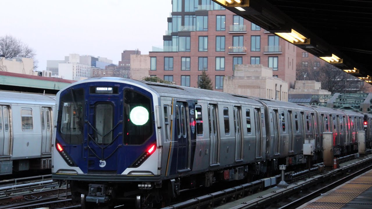 New R211t G Train In Revenue Service Youtube