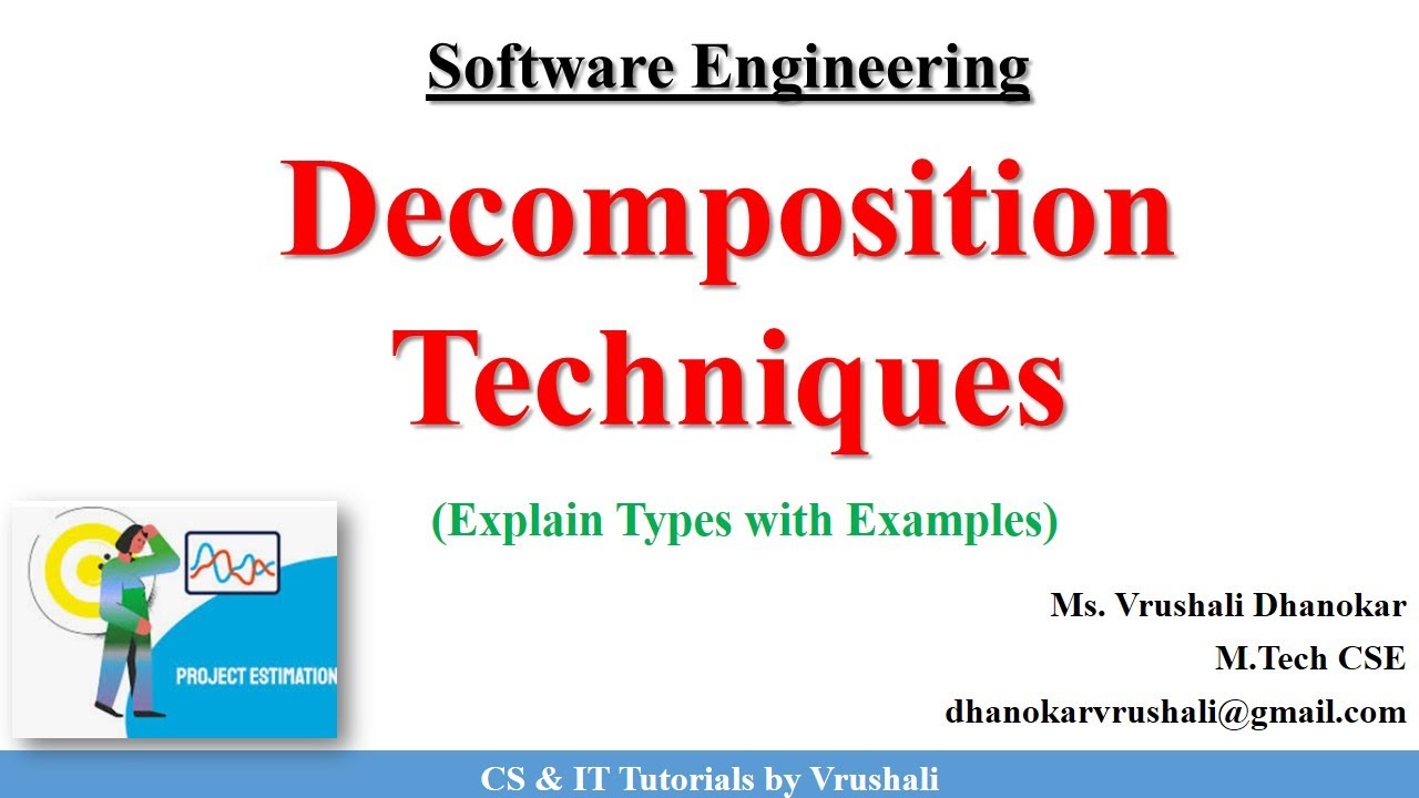 Se 35 Decomposition Techniques In Project Estimation With Example