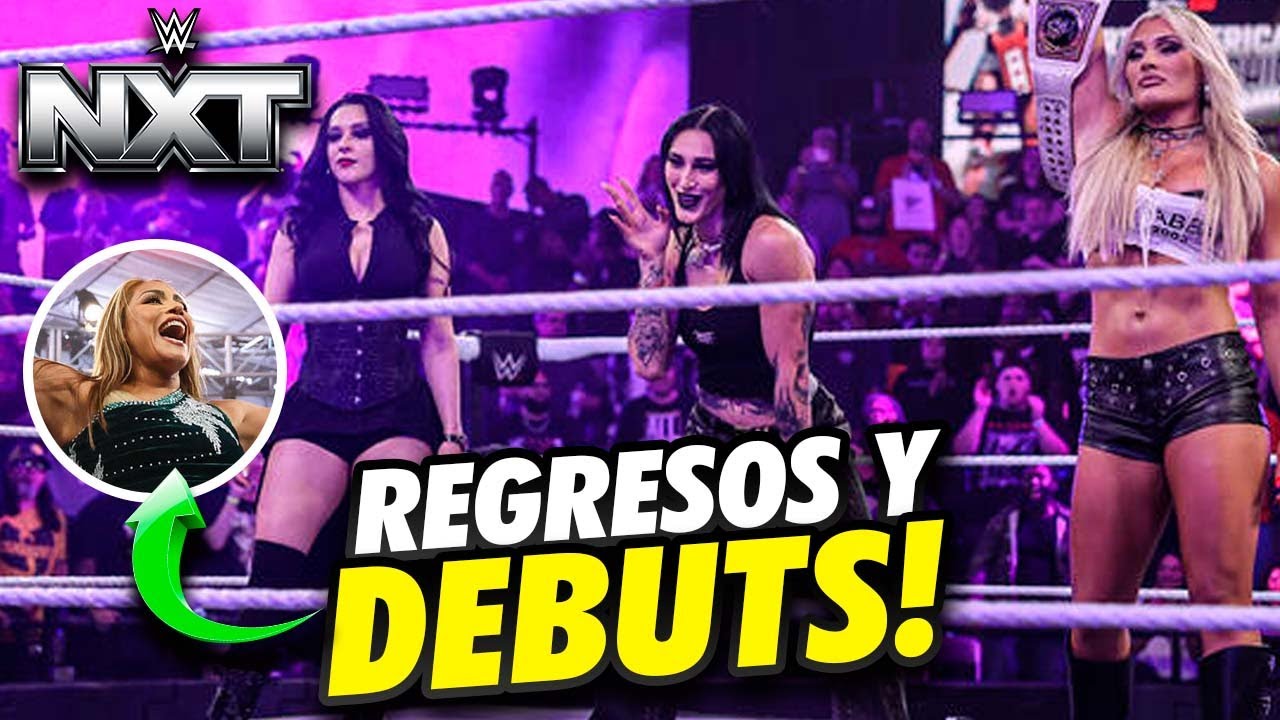 Faby Apache Debuta En Wwe Grandes Regresos En Nxt Wwe Nxt 9 De