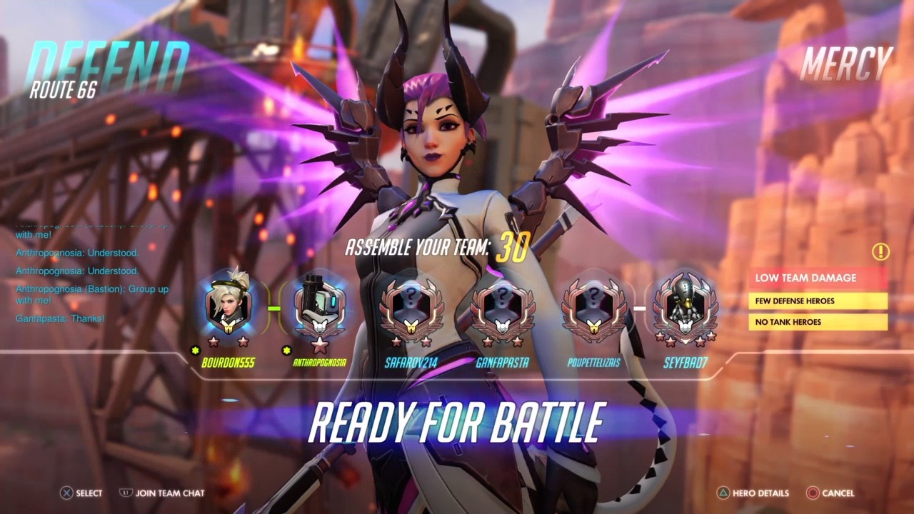 Overwatch Ps4 Mercy Gameplay Sr 2450 Youtube