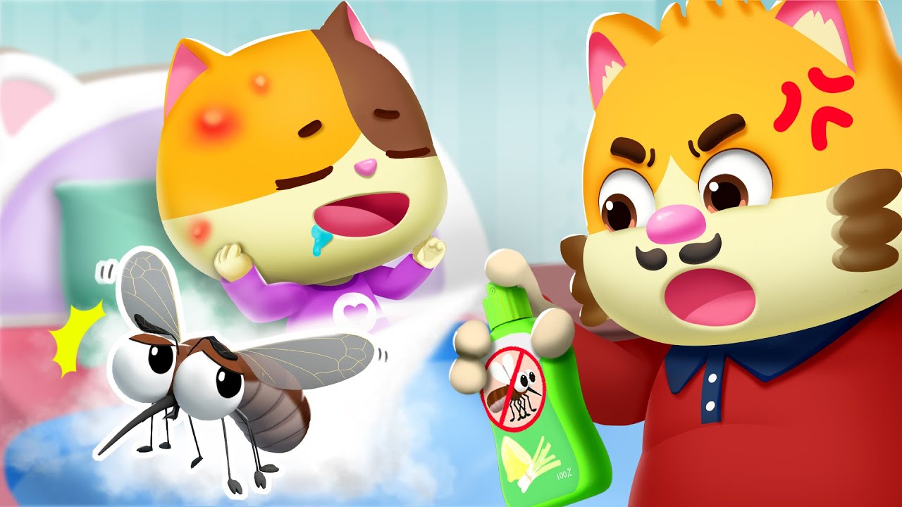 Buzzing Mosquitoes Song No No Mosquito Nursery Rhymes Kids Songs