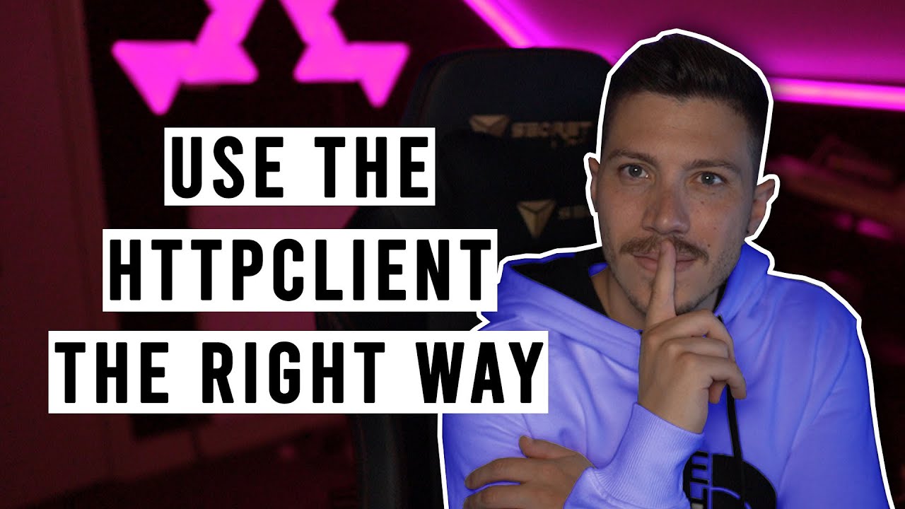 Stop Using The Httpclient The Wrong Way In Net Youtube