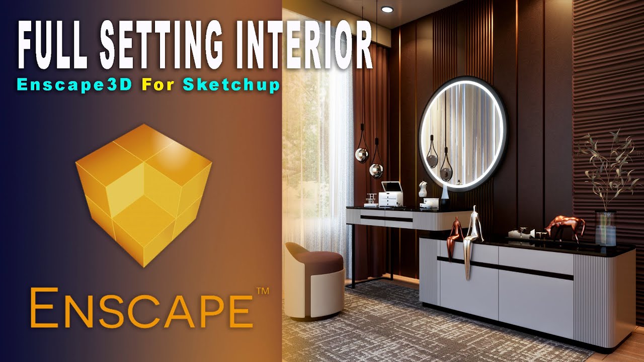 Tutorial Enscape Interior Youtube