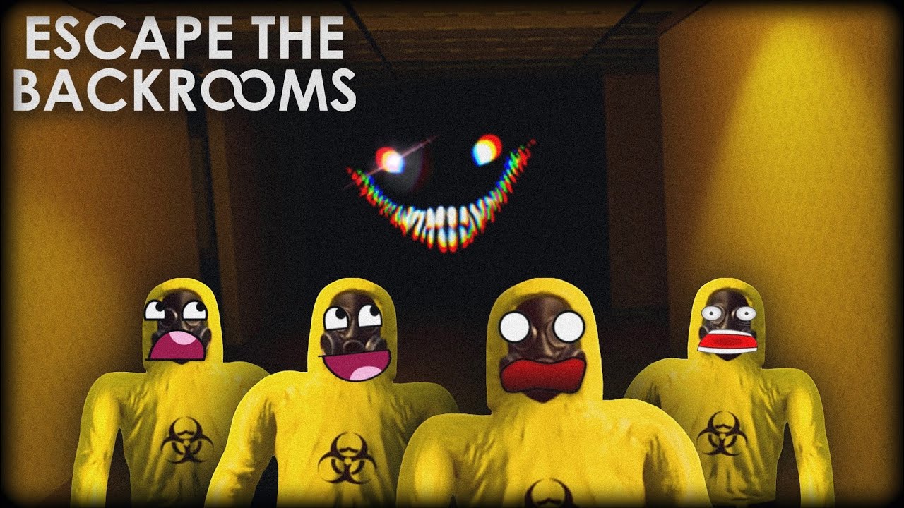 Escape The Backrooms With Friends More Entities Funny Moments